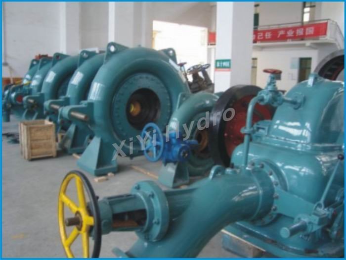 320KW Horizotal Francis HydroTurbine Generators for Hydro Power Station 12.5M - 31M Head