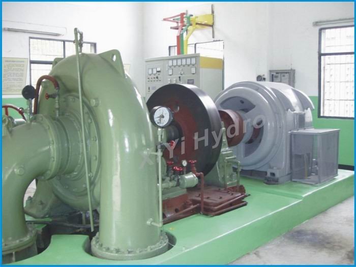 Francis Type 400KW Hydro Power Generation Machine for Small Hydro Power Plant