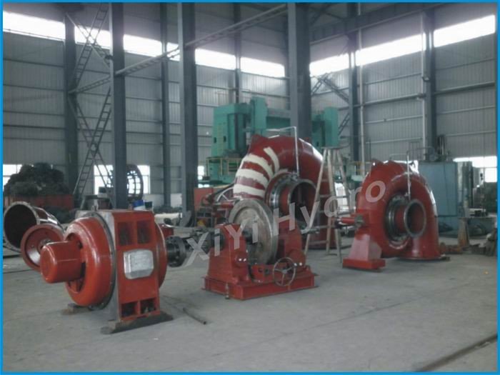 Micro 1250KW Francis Hydro Turbine for Water Power Station / Hydroelectric Power Plant