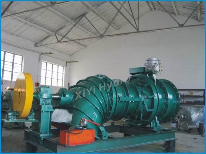 Low Head Tubular Hydro Turbine Generator 250KW for Residential / Commercial Use