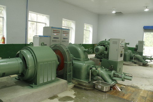 Single Jet Pelton Water Turbine , Small  Hydroelectric Generator for Power Station