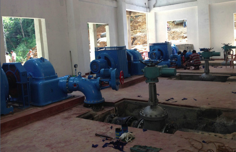 250KW - 1MW Turgo Hydro Turbine with Stainless Steel Runner 70M - 180M Water Head