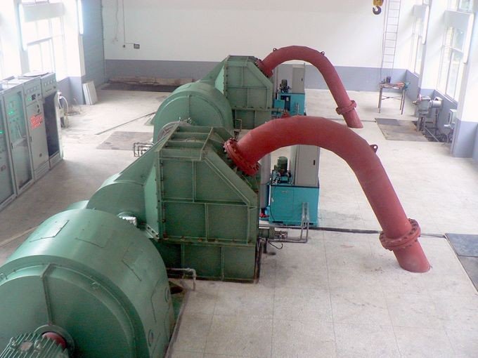500KW - 100MW Pelton Water Turbine , Large Hydro Power Turbine Generator , Hydro Power Turbine