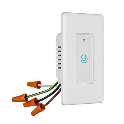 ABS PC 60Hz 600W 10AX Smart Home Light Switch