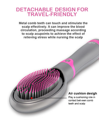 Multi Functional ROHS Hot Hair Styling Brush Customized Own Brand