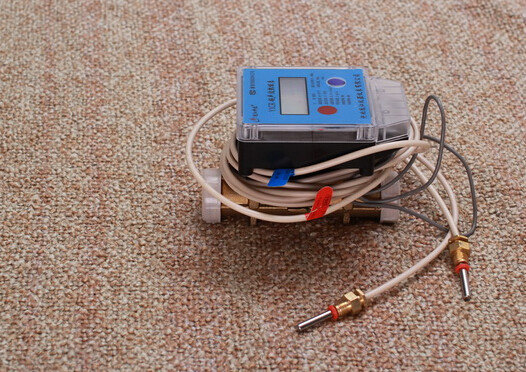 DN15 - DN40 Ultrasonic Heat Meter For Radiator With Lithium Battery Powered