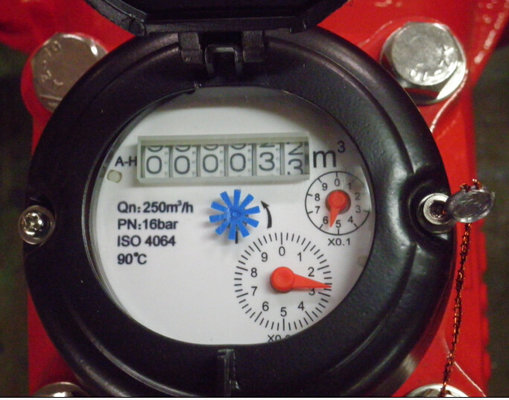 50mm Agricultural Irrigation Water Meter With Removable Element Iron Body