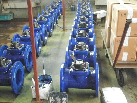 50mm Woltman Water Meter For Cold And Hot Water Removable Element Structure