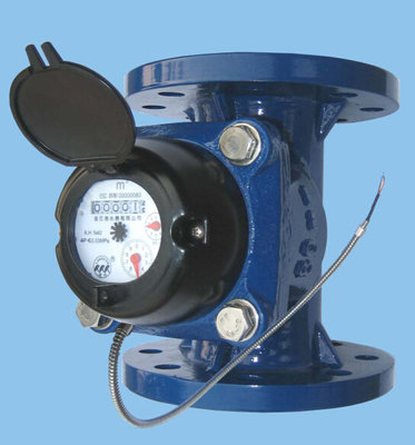 Dry Dial Woltman Type Water Meter With Horizontal Vane Wheel Magnetic Drive