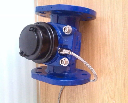 Smart Remote Read Water Meter , Woltman Mechanical Water Flow Meter DN50 - 600mm