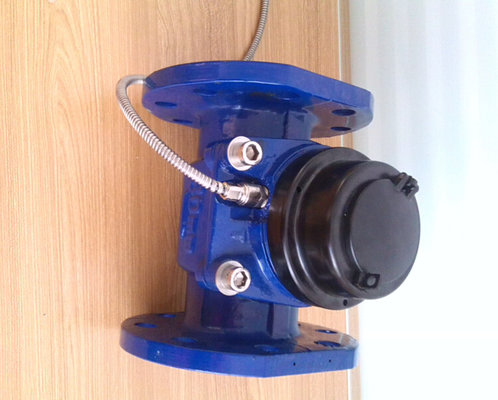 Smart Remote Read Water Meter , Woltman Mechanical Water Flow Meter DN50 - 600mm