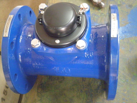 Dry Dial Horizontal Woltmann Water Meter DN40 - DN500 For Cold Water
