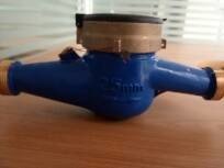 DN20mm Multi Jet Home Water Meter With Brass Body Class B For Cold Water