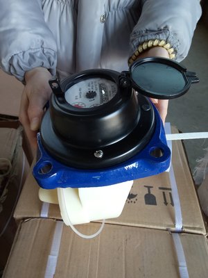 Woltman Irrigation Water Flow Meter Class B , Electronic Water Flow Meter Magnetic Drive