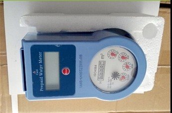 Smart IC Card Prepaid Water Meter Remote Reading With Brass Valve Control