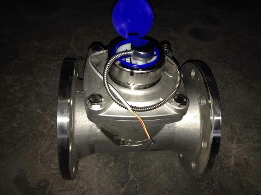 Stainless Steel Horizontal Woltman Water Meter With Pulse Output Class B