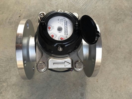 Stainless Steel Horizontal Woltman Water Meter With Pulse Output Class B