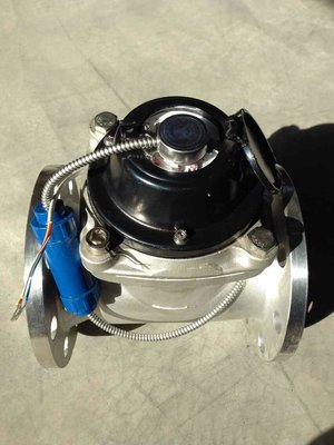 Stainless Steel Horizontal Woltman Water Meter With Pulse Output Class B