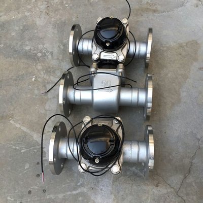 Stainless Steel Multi Jet Water Meter With Pulse Output , Electromagnetic Water Meter
