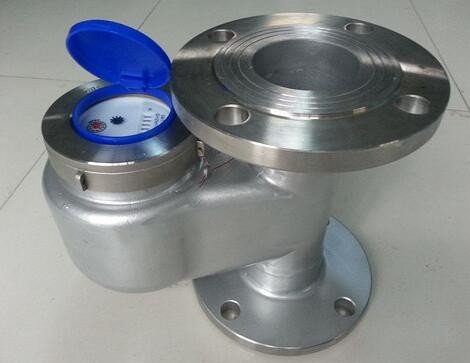 50mm Multi Jet Stainless Steel Water Meter Vertical Type For Residential / Industrial