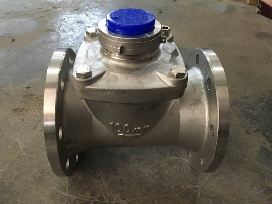 Large Diameter Woltman Water Meter With Stainless Steel Material
