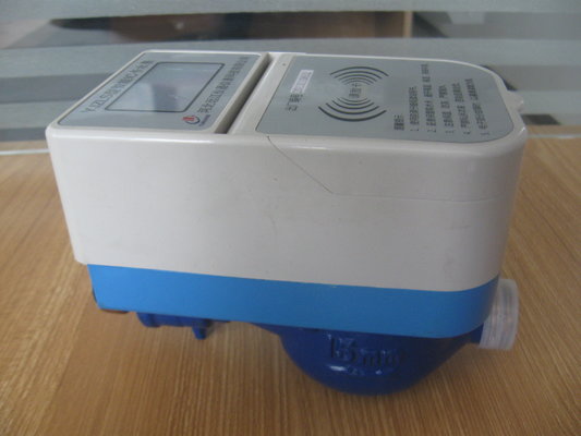 Touchless Prepaid Smart Household Water Meter With Brass Valve Control