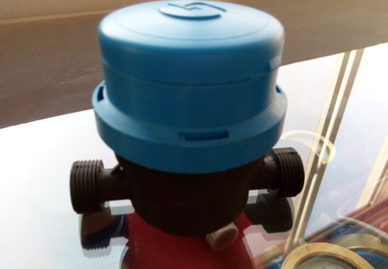 DN20mm Single Jet Residential Water Meter / AMR Water Meter Dry Type Magnetic Drive
