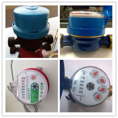 1/2 Inch Single Jet Dry Type Water Flow Meter With Free Rotating Register