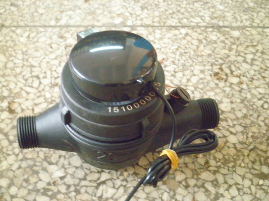 15mm - 25mm Multi Jet AMR Water Meter With Pulse Output / Plastic Body