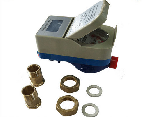 15mm-20mm IC Card Prepaid Water Meter , Smart Residential Water Meter