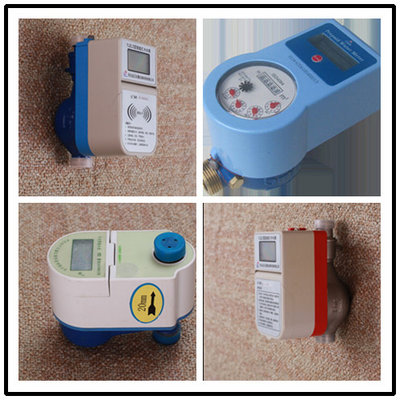 20mm Residential RF Card Prepaid Water Meter With Noncontact System Management