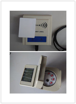 15mm Residential Radio Frequency Water Meter , Dry Dial Intelligent Water Meter