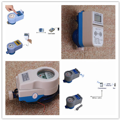 LoRa Module Wireless AMR Prepaid Water Meter Water Flow Meter For Water Utilities