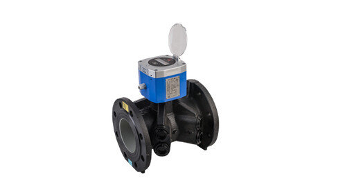40mm Industrial Ultrasonic Water Meter Multi Channel With IP68 AMR System