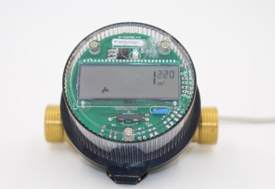 Anti - corrosion RF GPRS IC Card Prepaid Ultrasonic Water Meter 1.6Mpa Pressure