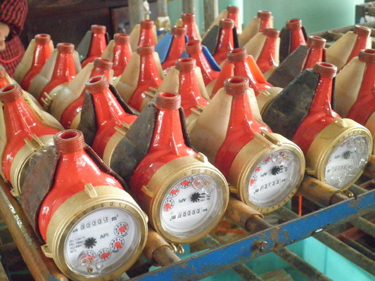 15mm - 50mm Diameter Multi Jet Water Meter With Brass Body Class B For Cold Water