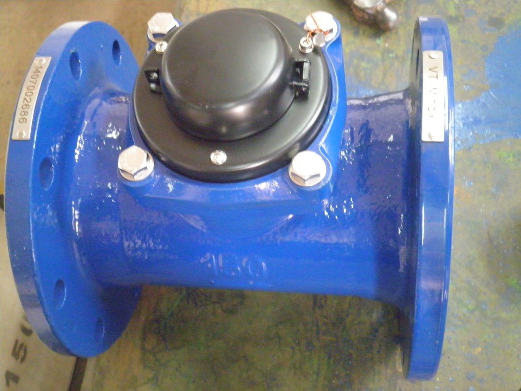 50mm Woltman Water Meter For Cold And Hot Water Removable Element Structure