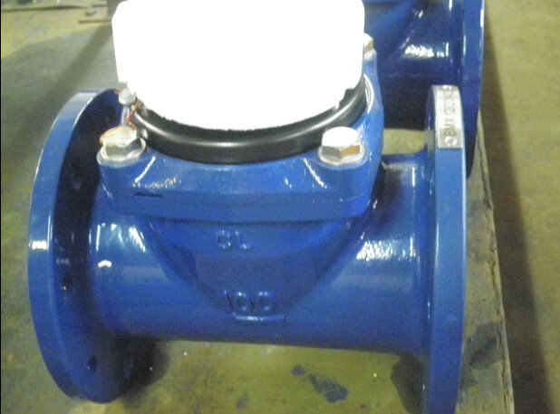 100 Mm Removable Element Bulk Water Meter For Cold / Hot Water Magnet Drive