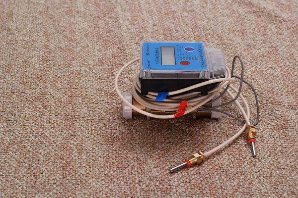 Househould Brass Ultrasonic Smart Heat Meter With MBUS Or RS485 15mm - 25mm