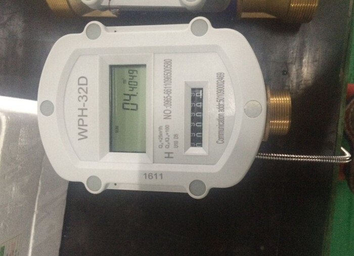 Large Caliber Digital Flow Meter For Water ,  Industrial Inline Water Flow Meter