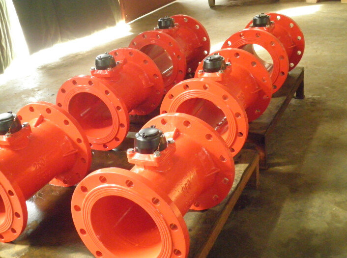 Horizontal Woltman Type Dry Dial Water Meter For Hot Water 40mm - 500mm