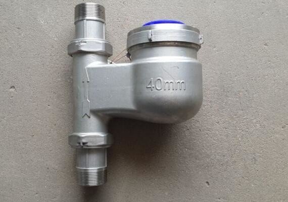Wet Type Multi Jet Water Meter With SS304 Body 15mm-50mm High Accurancy