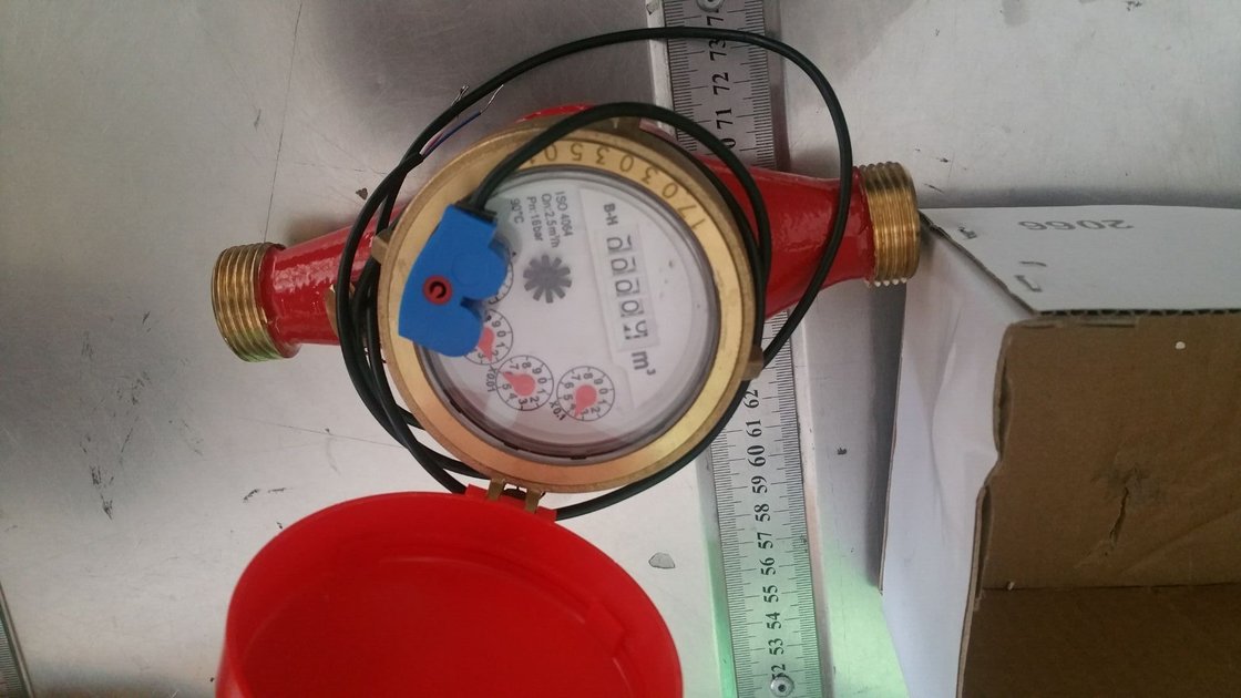 15mm - 50mm Diameter Multi Jet Water Meter With Brass Body Class B For Cold Water