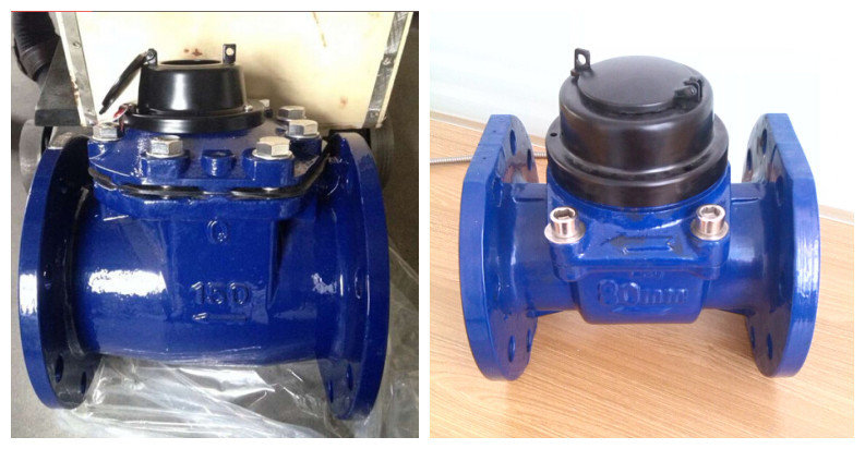 Woltman Type Agriculture Irrigation Water Meters With Pulse Output 80mm