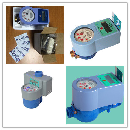 Electronic Radio Frequency Water Meter , AMR Compact Potable Water Meter For Residential
