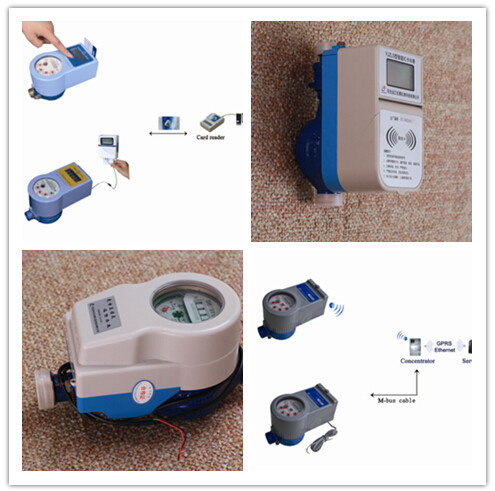 LoRa Module Wireless AMR Prepaid Water Meter Water Flow Meter For Water Utilities