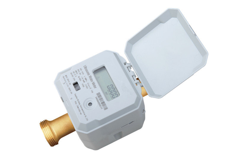 Anti - corrosion RF GPRS IC Card Prepaid Ultrasonic Water Meter 1.6Mpa Pressure