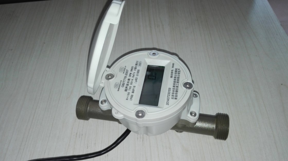 High Accuracy Portable Ultrasonic Water Meter With AMR System For Residential