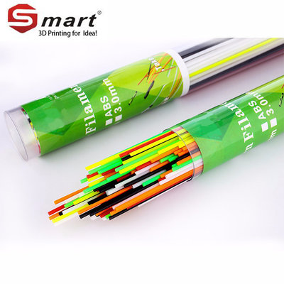 Straight 3d Pen Filament 1.75/3.00mm 42colors Pla Abs 3d Printing Filament With Special Packing