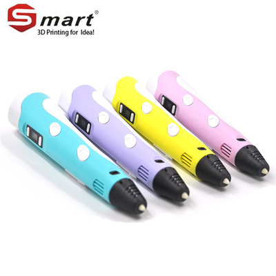 Light Stereoscopic 3D Printing Pen Drawing Printer with Filament And Power Adapter